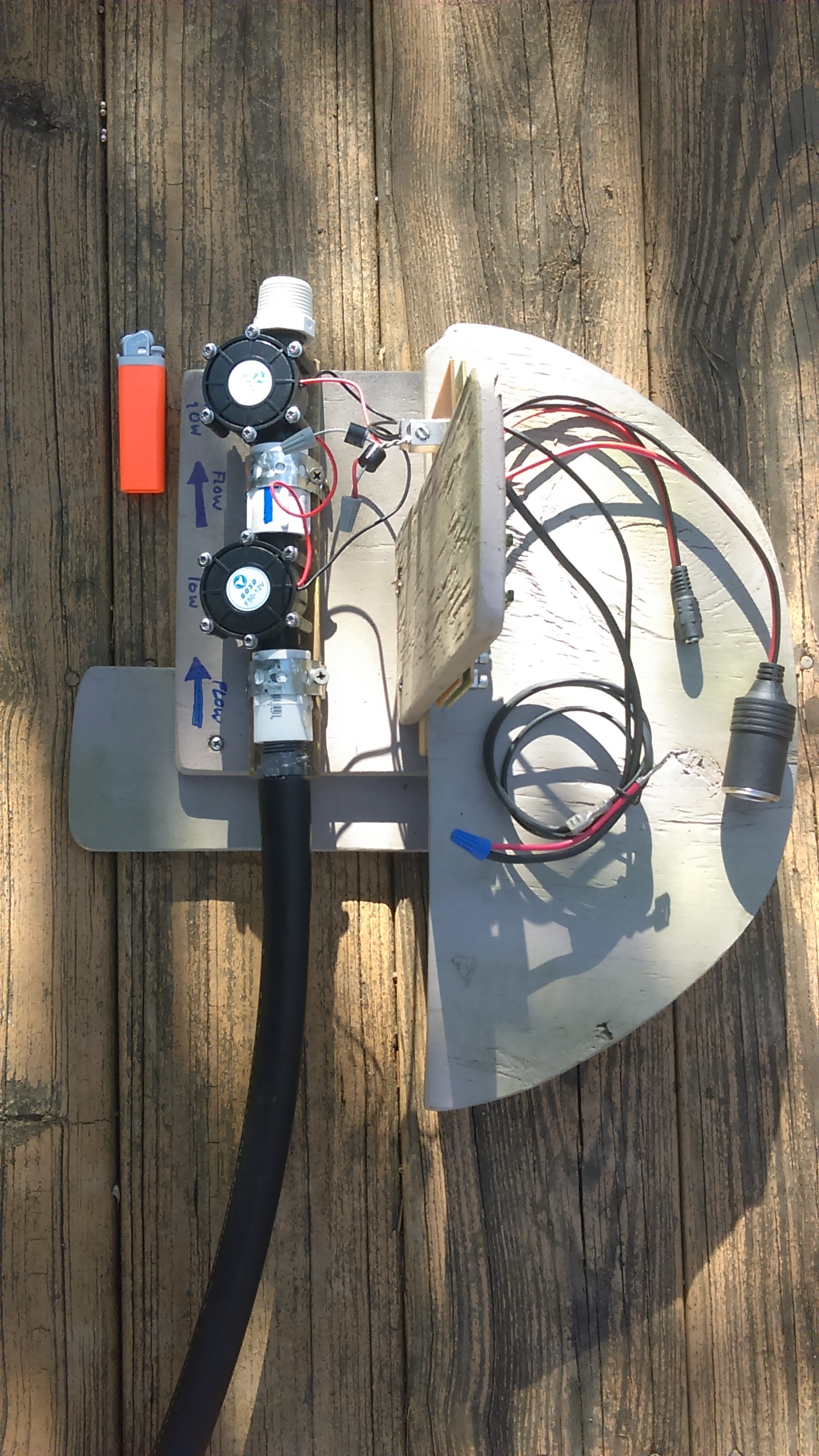 Twin Micro Hydro Turbine Generator