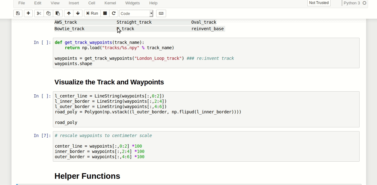 Using Jupyter Notebook For Analysing DeepRacer s Logs Code Like A Mother